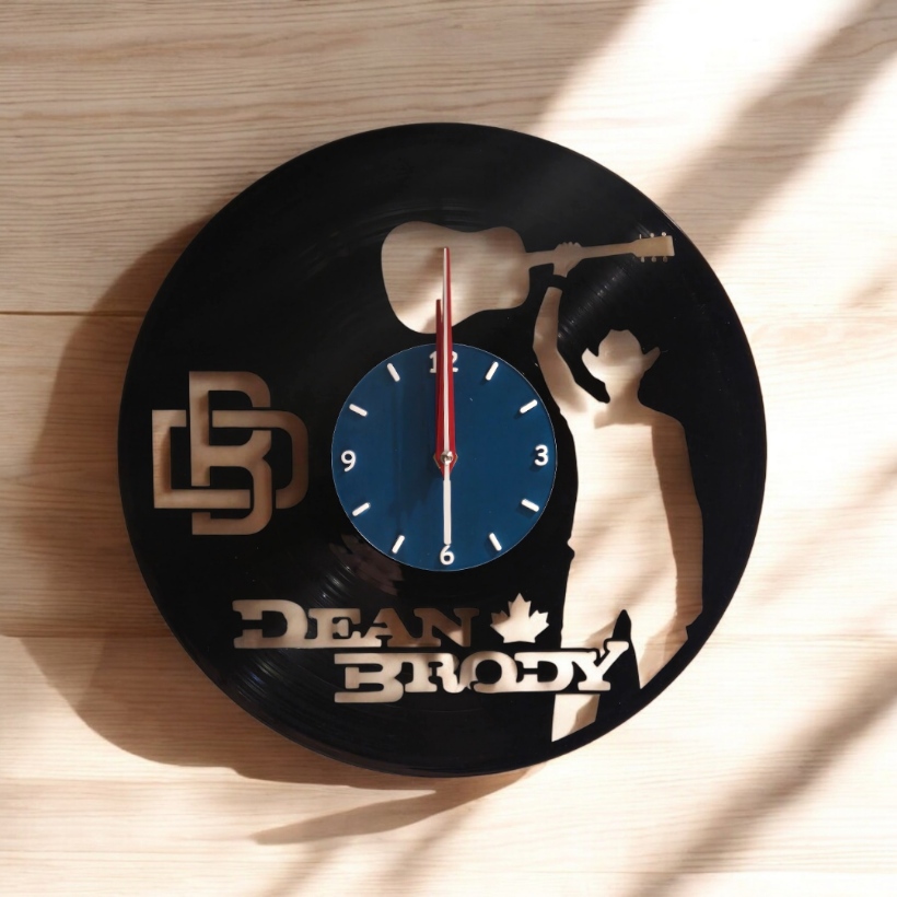 Dean Brody Vinyl Wall Clock | TD Craft Store